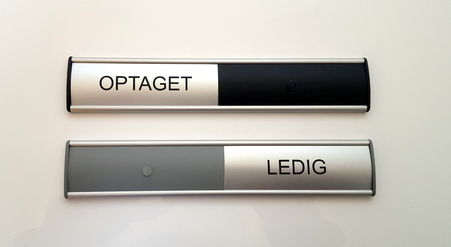 Alu-Sign Optaget-Ledig - Optaget - Ledig Mødelokale skilte - A ...